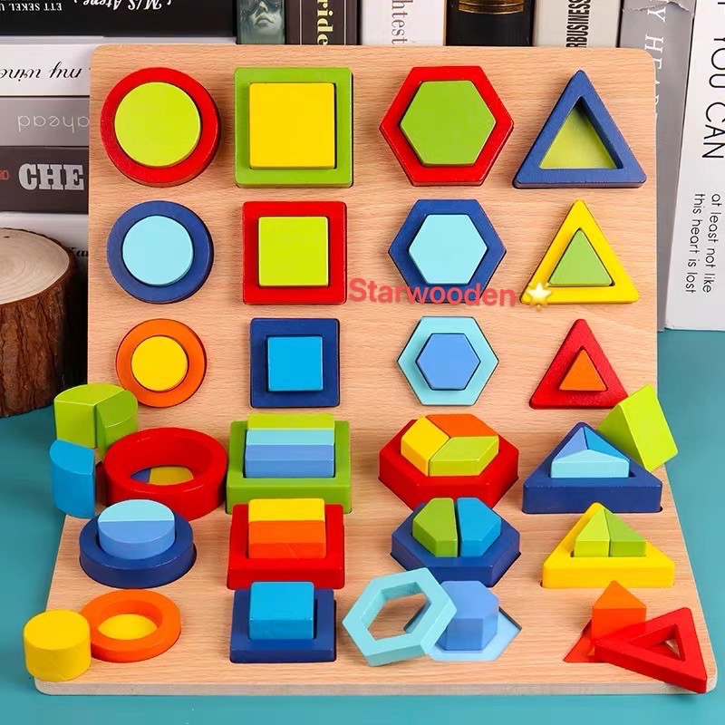BIG 3D Shape Sorting Board | Shopee Philippines