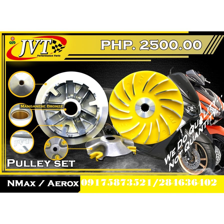 JVT PULLEY SET NMAX/AEROX | Shopee Philippines