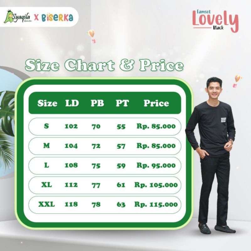 Lovely Famset by Biserka Syaqila Quensha | Shopee Philippines