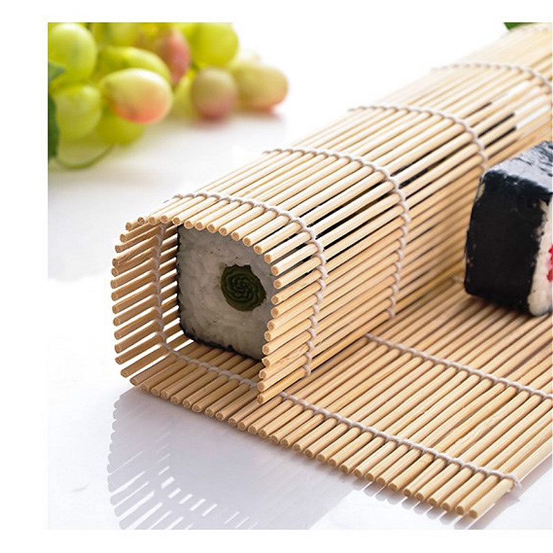 Japanese Sushi Rice Rolling Roller Bamboo DIY Maker Sushi Mat Cooking ...