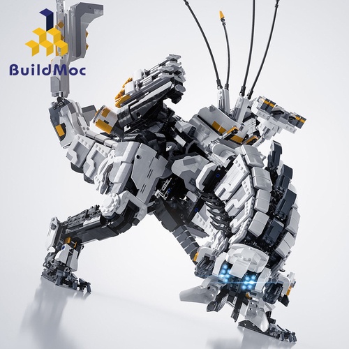 Buildmoc Horizon Zero Dawn Thunder Fang mechanical beast Model building ...