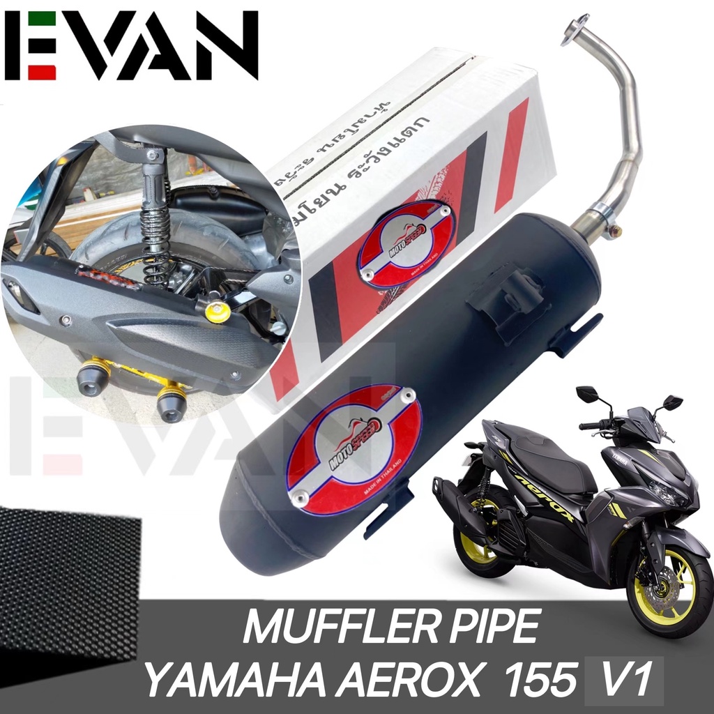 COD 1 SET Muffler Pipe For Yamaha Aerox 155 v1 Made in Thailand ...