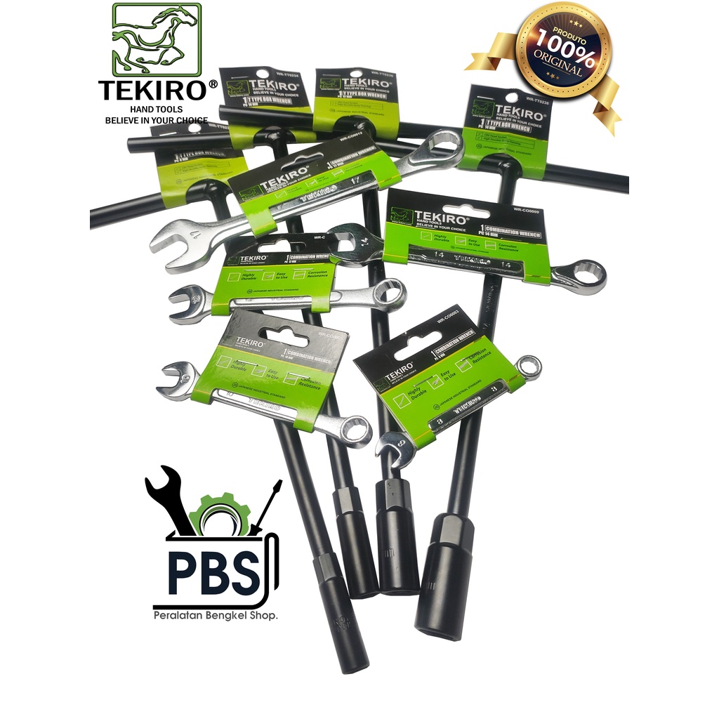 Tekiro TEKIRO Technique Tools (8,10,12,14) + ORIGINAL TEKIRO Ring ...