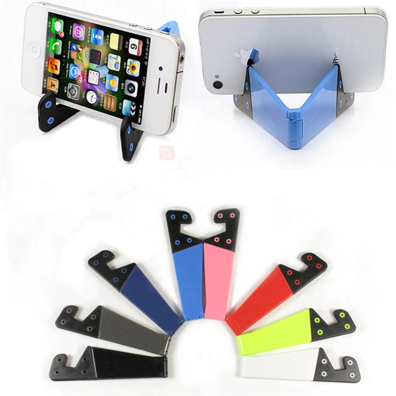 GD MALL V Shaped Universal Foldable Mobile Cellphone Stand Cell phone ...