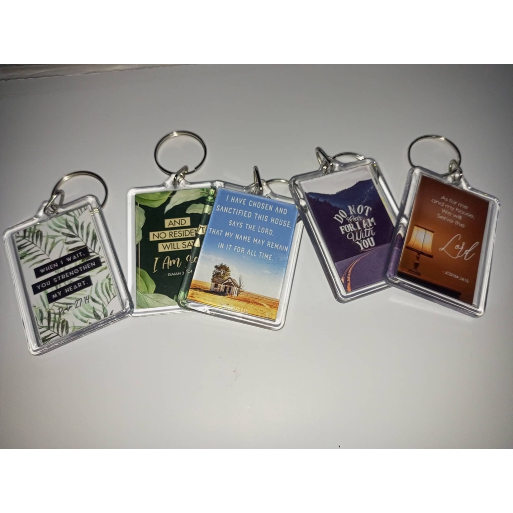 KEYCHAIN BIBLE VERSES ASSORTED WHOLESALE- 10PCS/30pcs/50pcs (AS LOW AS ...