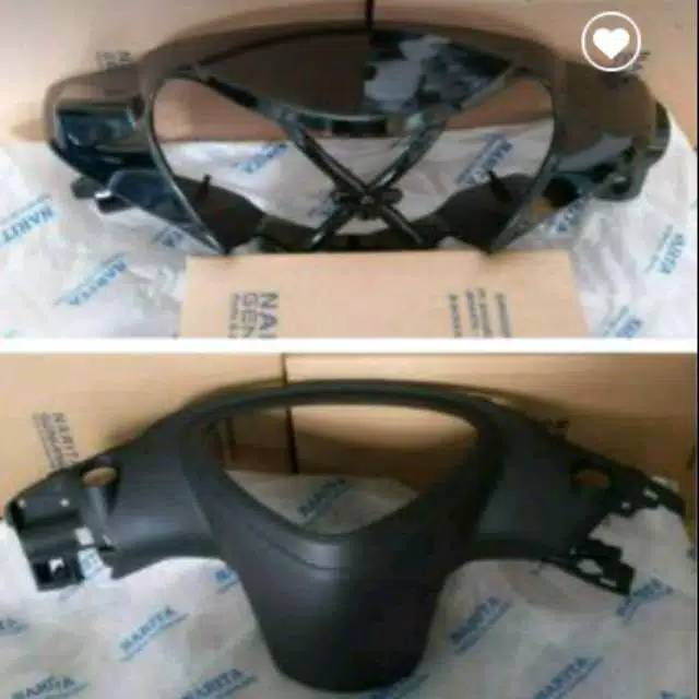 Front And Rear Shell Yamaha Mio New Smile Black 2008 | Shopee Philippines
