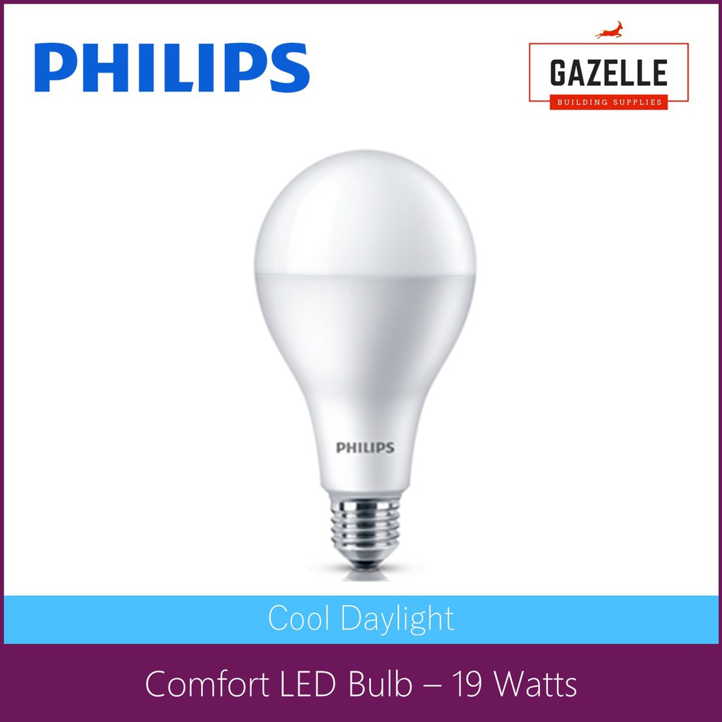 Philips High Lumen LED A80 Light Bulb - 19 Watts | Shopee Philippines