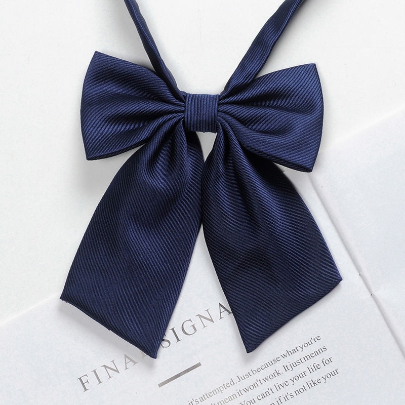 Japanese Style jk Bow Tie Female Student Necktie Uniform Small Collar ...