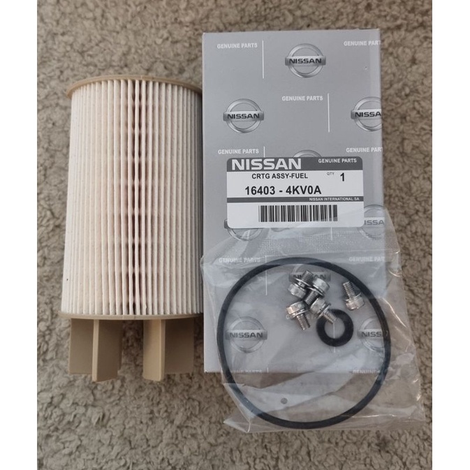 NISSAN Fuel Filter Terra Navara NP300 Calibre SKU:16403-4KV0A | Shopee ...