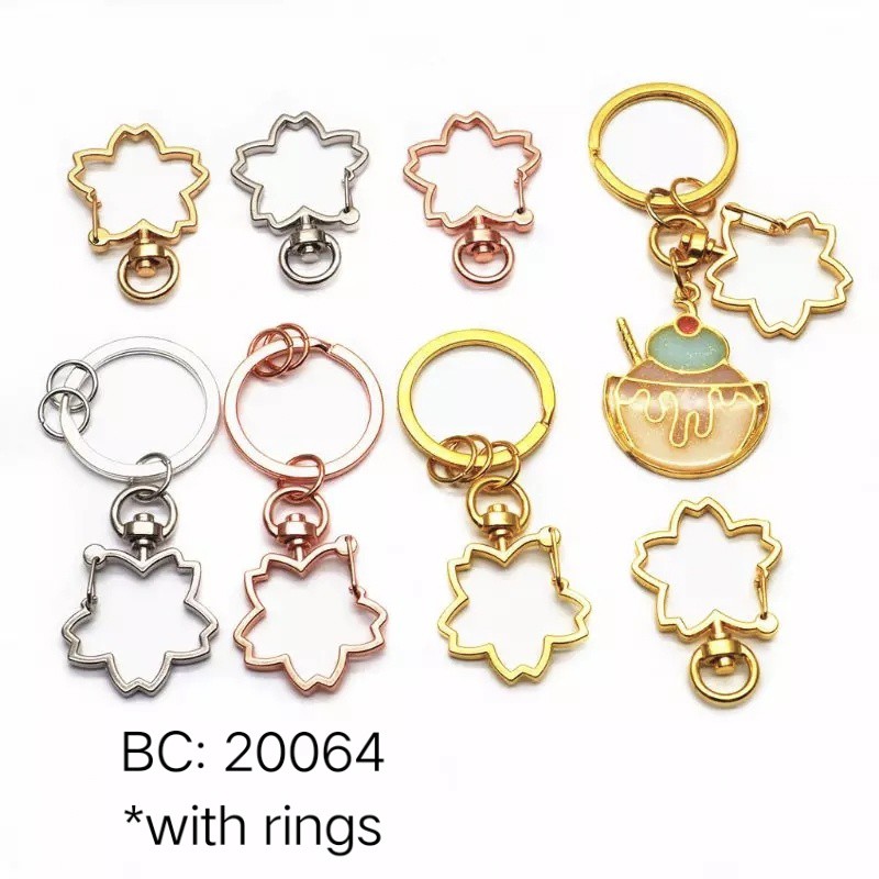 Sakura Keychain Rings | Flower keychain | Cherry blossom | BC20064 ...