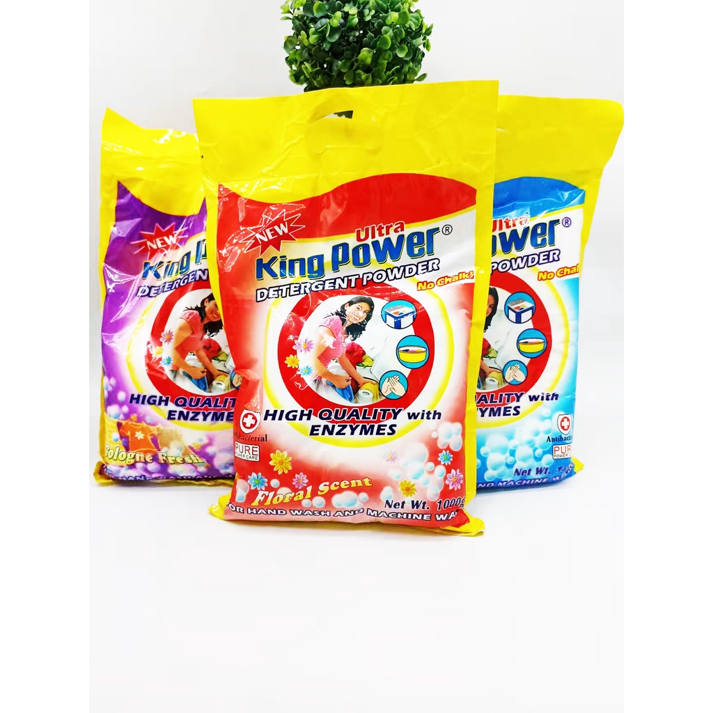 1kilo Laundry powder KING POWER powder ditergent | Shopee Philippines