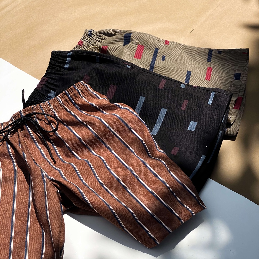 EXDS Exclusive Corduroy Boxy Shorts | Shopee Philippines