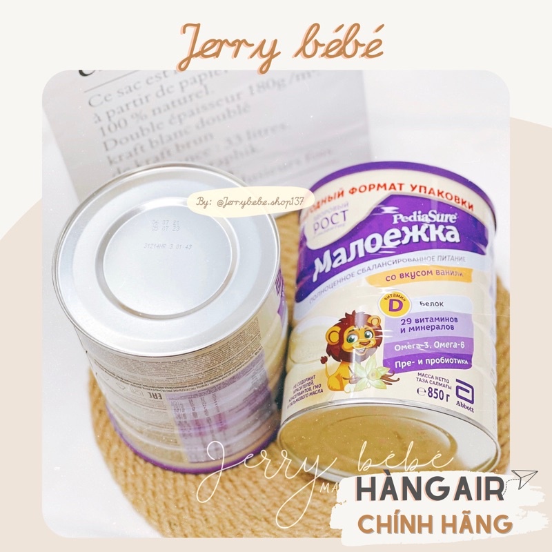 Milk formula for baby Pediasure Russia 850g | Shopee Philippines