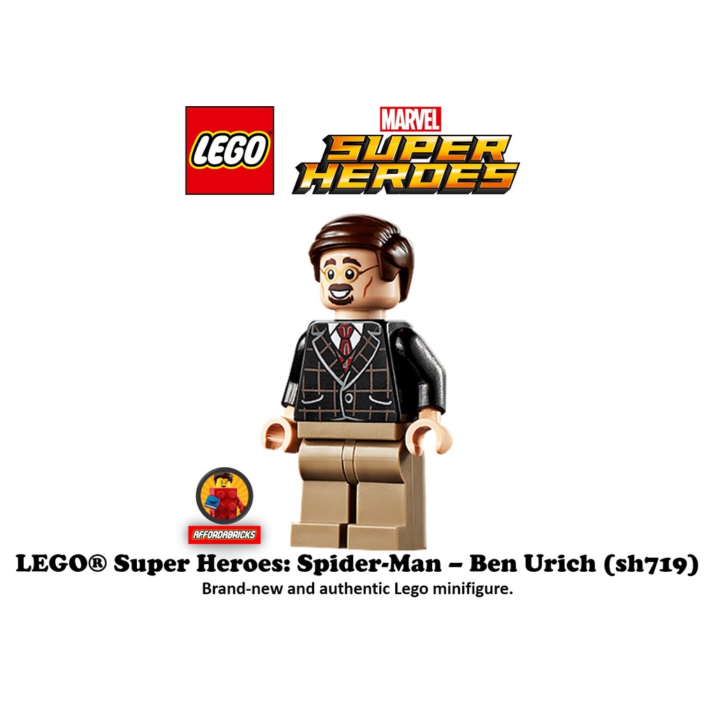 LEGO® Super Heroes: Spider-Man – Ben Urich (sh719) | Shopee Philippines