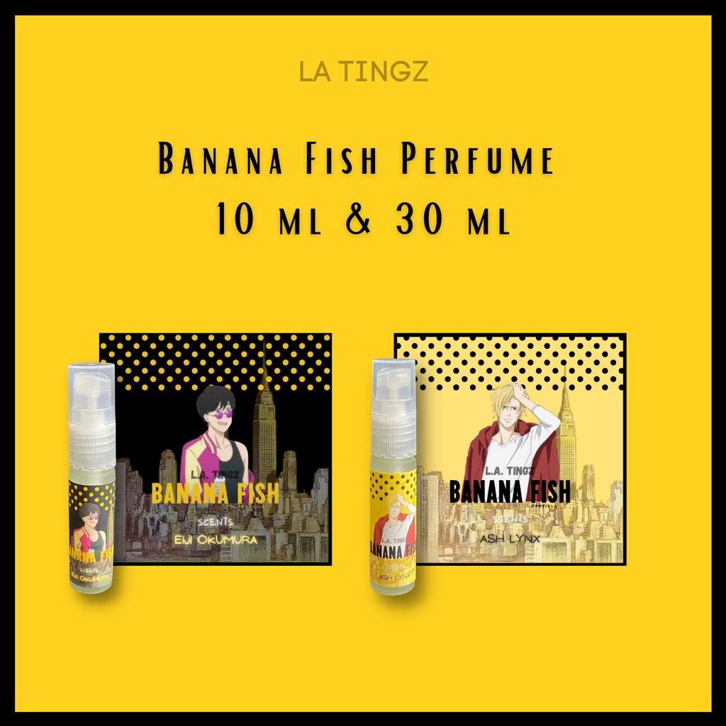 Banana Fish Inspired Perfumes | Shopee Philippines