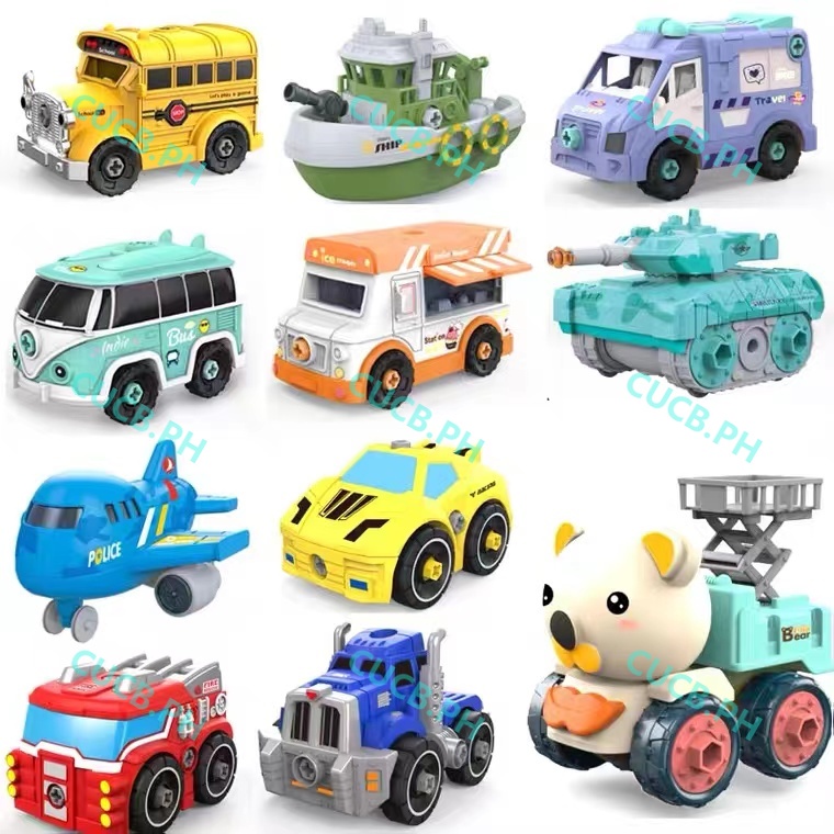 DIY children's hands-on screwdriver disassembly and assembly of various ...