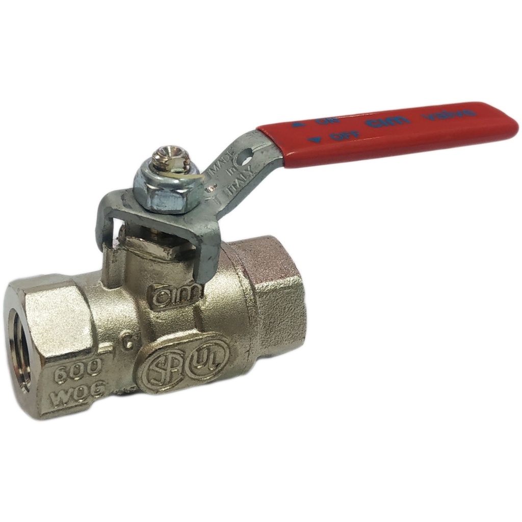 ORIGINAL CIM BALL VALVE 1/4" x 400 WOG WITH UL AND SA MARKING BALLVALVE ...