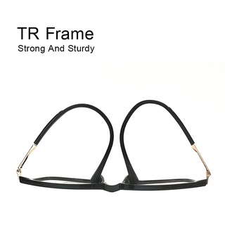 LUSEEN Anti Radiation Computer Eyeglass For Woman And Man TR Frame Anti ...