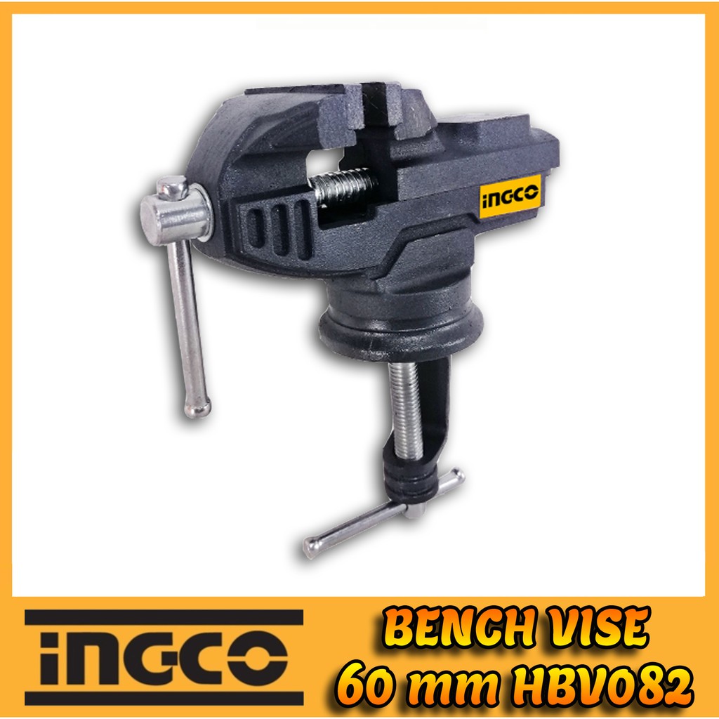 Ingco Bench Vise 60 mm HBV082 Original Authentic | Shopee Philippines
