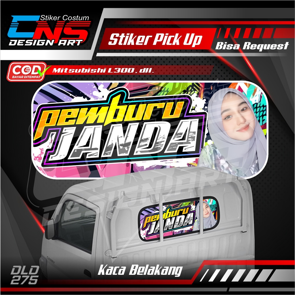 New Carry, Etc. Rear Cabin Glass Stickers, Custom Widow Hunters, You ...