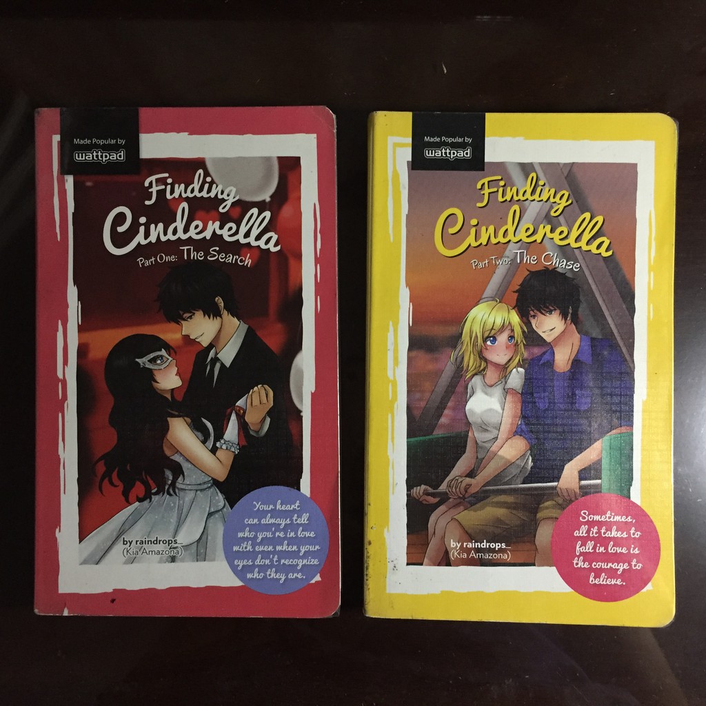 Wattpad Books Pop Fiction Finding Cinderella Part 1 And 2 Shopee