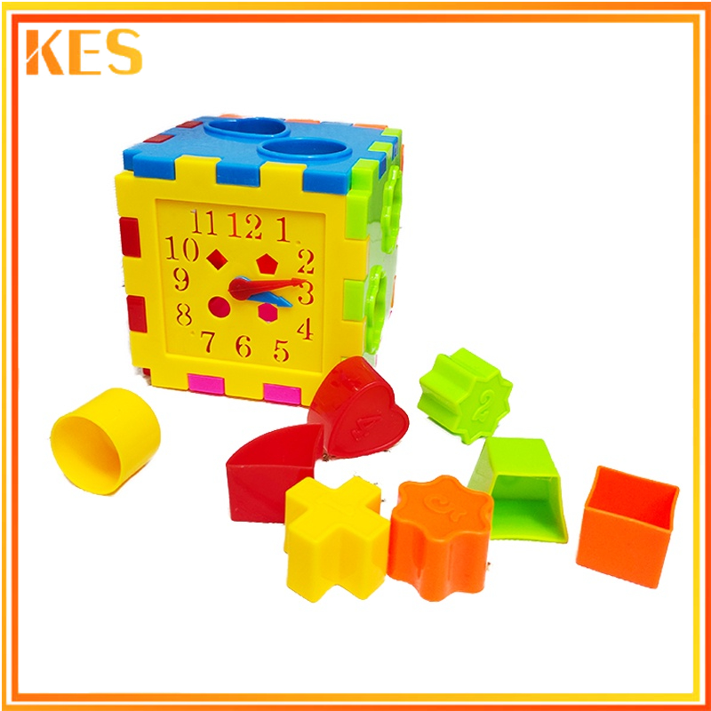 Plastic Shapes Puzzle Blocks Square puzzel toys For Kids Baby Toys ...