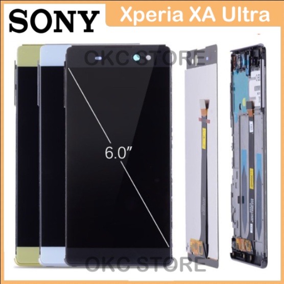 6.0" Original For SONY Xperia XA Ultra LCD Display Touch Screen ...