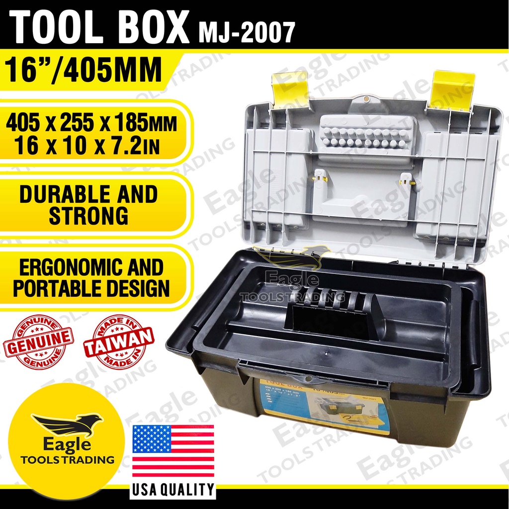 Tool Box 16inches/406mm (MJ-2007) | Plastic Tool Box | Plastic Tool ...