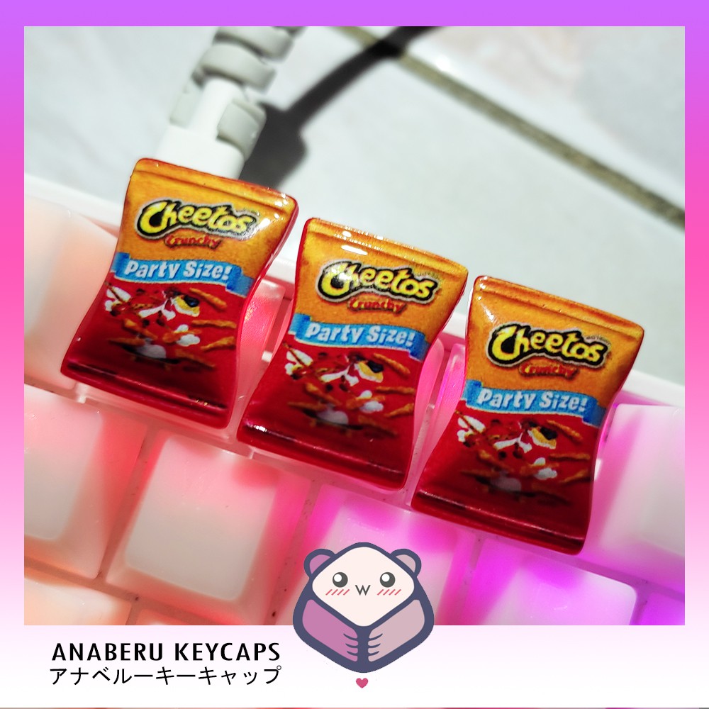 Cheetos Resin Keycaps For Mechanical and Gaming Keyboards | Shopee ...