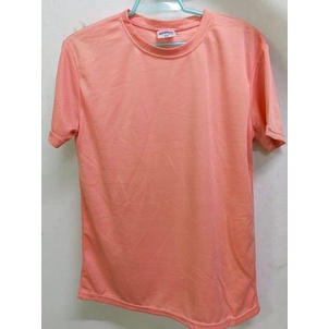 DRIFIT PEACH T-SHIRT ROUND NECK PLAIN UNISEX | Shopee Philippines