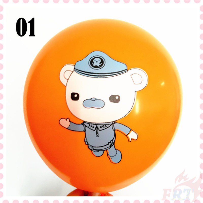 ♦ Party Decoration - Balloons ♦ 1Pc 12inch Cartoon The Octonauts Series ...