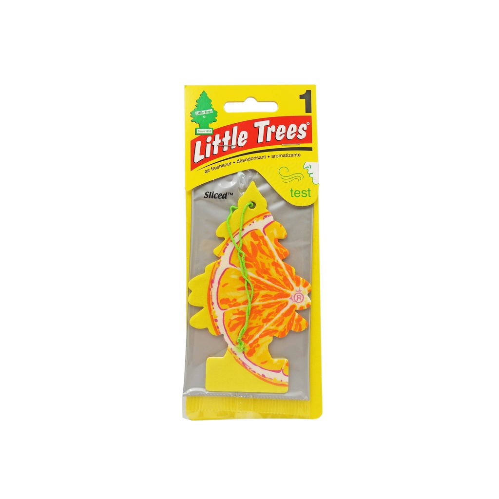 Little Trees Pine Tree Sliced Orange Air Freshener | Shopee Philippines