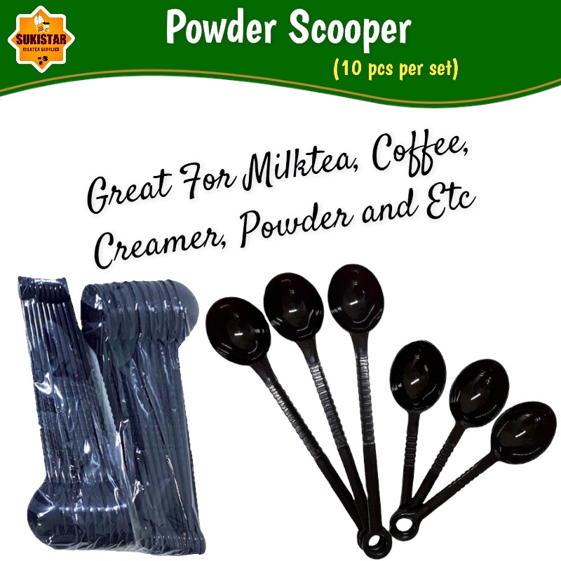 Powder Scooper For Milktea, Creamer, Coffee and Etc ( Set of 10 pcs ...