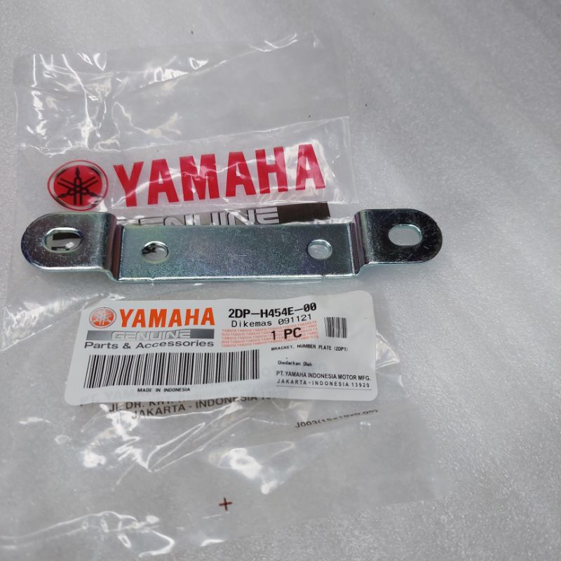 ORIGINAL YAMAHA NMAX OLD/OLD NUMBER PLATE HOLDER BRACKET | Shopee ...