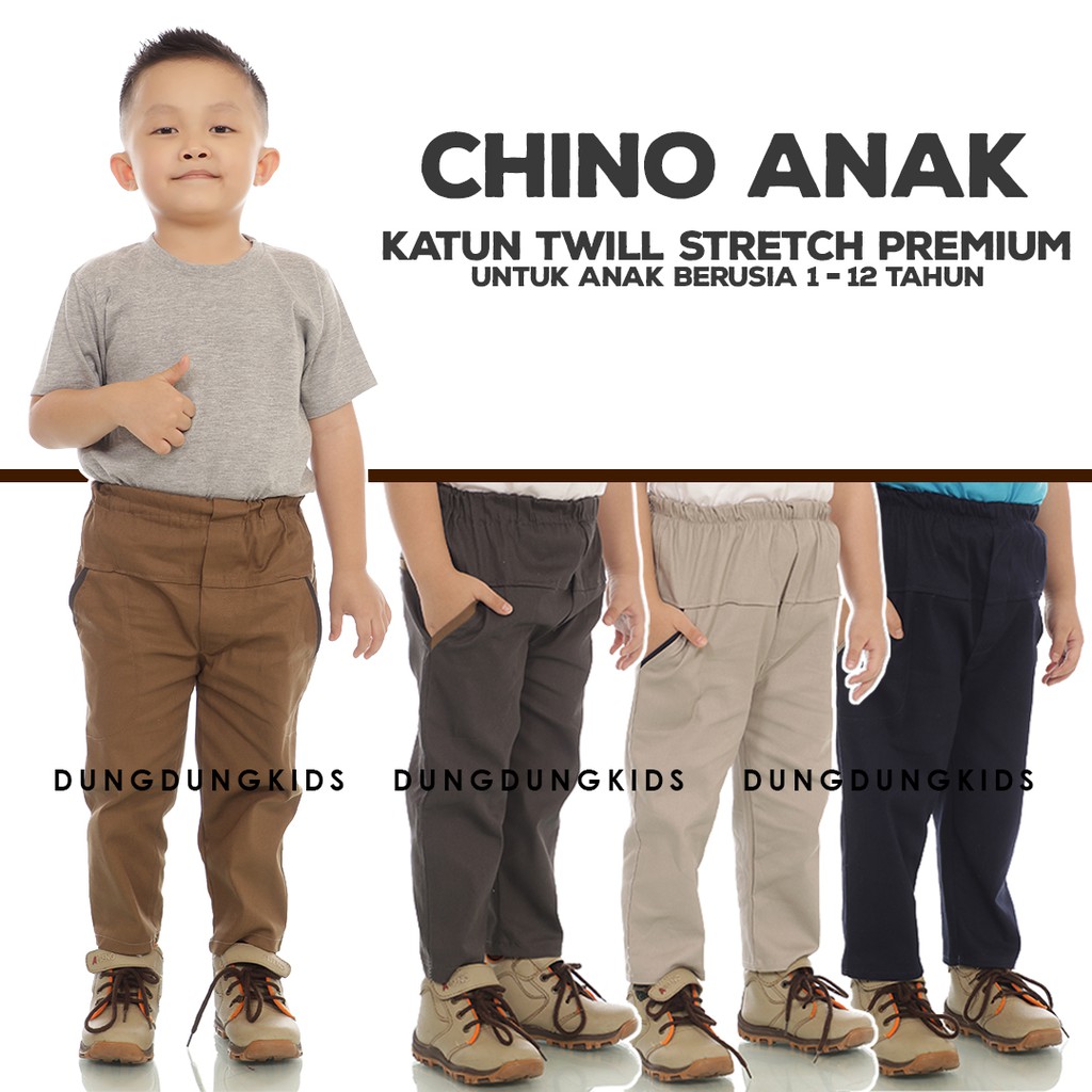 KATUN Premium Boys' Chino Pants - Stretch Cotton Long Chinos for Boys 1 ...