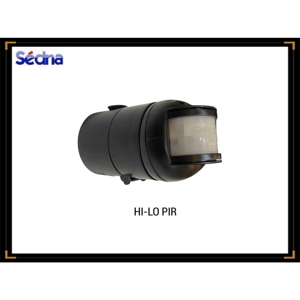 HI-LO Weatherproof Passive Infrared Detector (PIR) 140B | Shopee ...