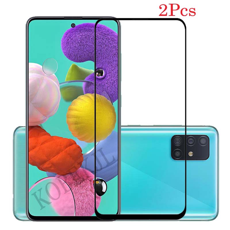 Samsung Galaxy A51 High Quality Tempered Glass Full Coverage Film ...