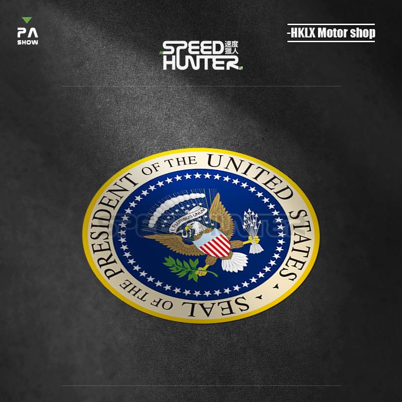 President of the United States 03 SUV off-road vehicle car sticker car ...