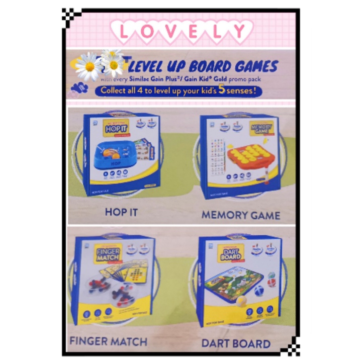 LEVEL UP BOARD GAMES (SIMILAC) 4 LEVEL (RANDOM) | Shopee Philippines