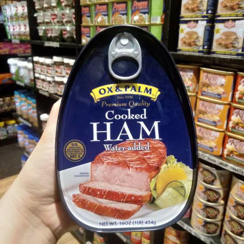 Ox & Palm Cooked Ham 454g | Shopee Philippines