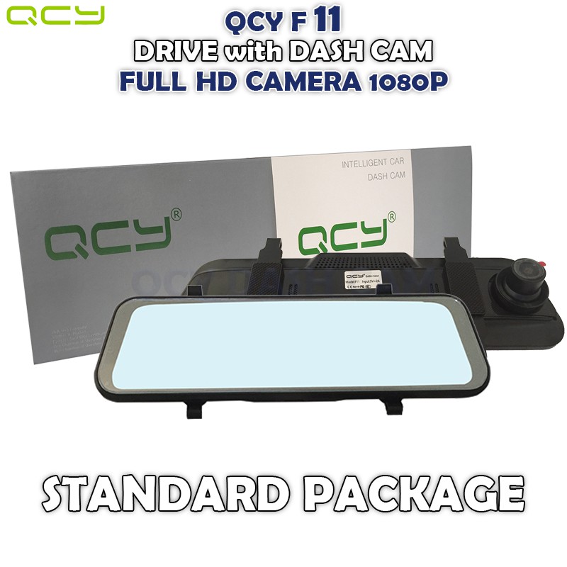 QCY Dash Camera F11 DVR 9.66inches Touch Screen | Shopee Philippines
