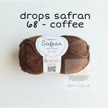 Saafran coffee drops knitting yarn (68) | Shopee Philippines