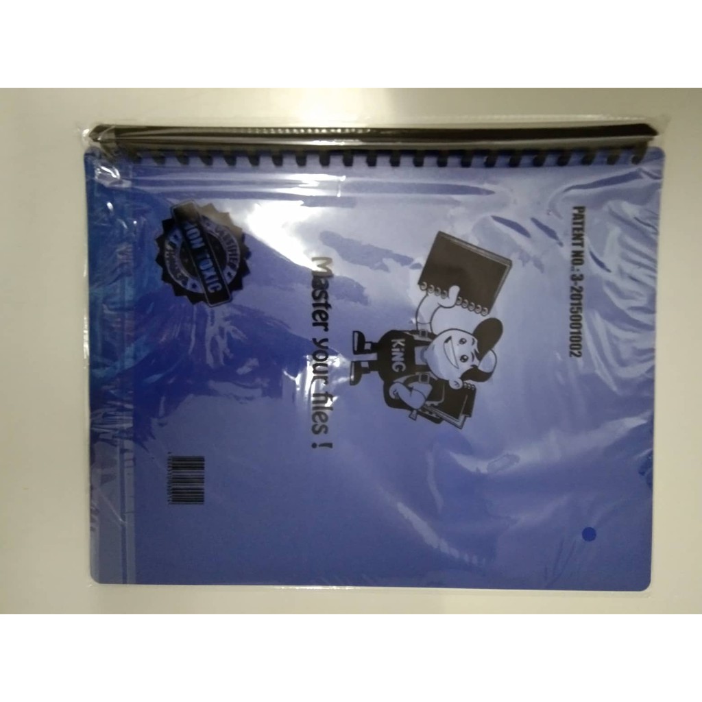 2pcs. Spiral Clearbook Long / A4 (Refillable) | Shopee Philippines