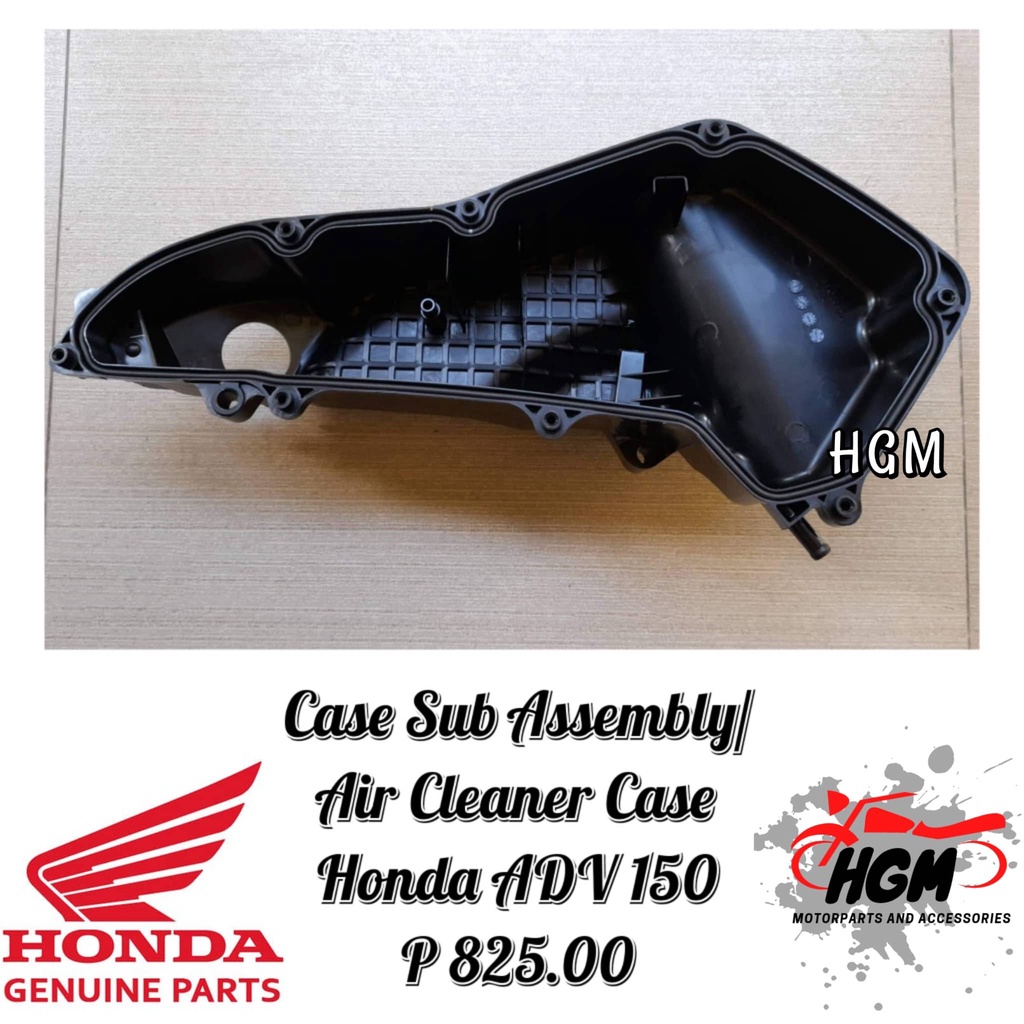 CASE SUB ASSEMBLY, AIR CLEANER HONDA ADV 150 (17225-K0W-N00) | Shopee ...