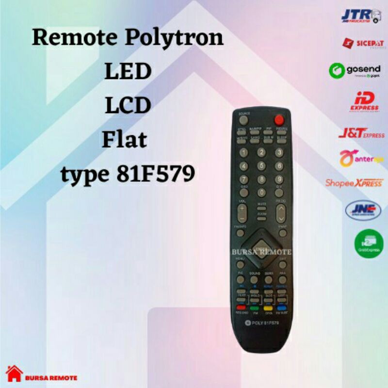 Polytron / Led Tv Remote / Remote | Shopee Philippines