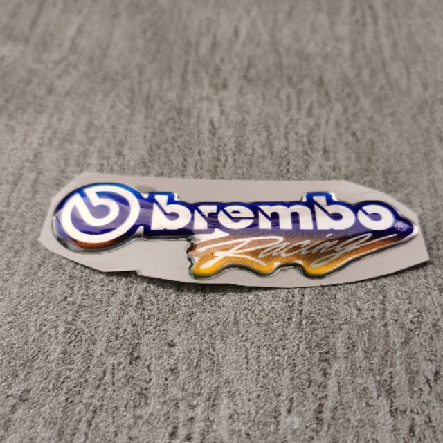 Emblem Emblem Emblem Sticker Titanium Brembo 1 pcs | Shopee Philippines