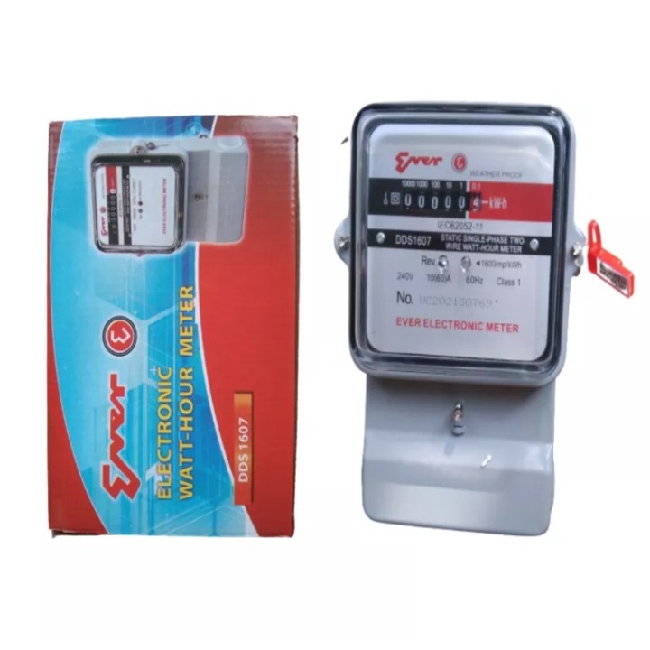 EVER Electronic Sub-meter Glass Type ( 60amp ) | Shopee Philippines