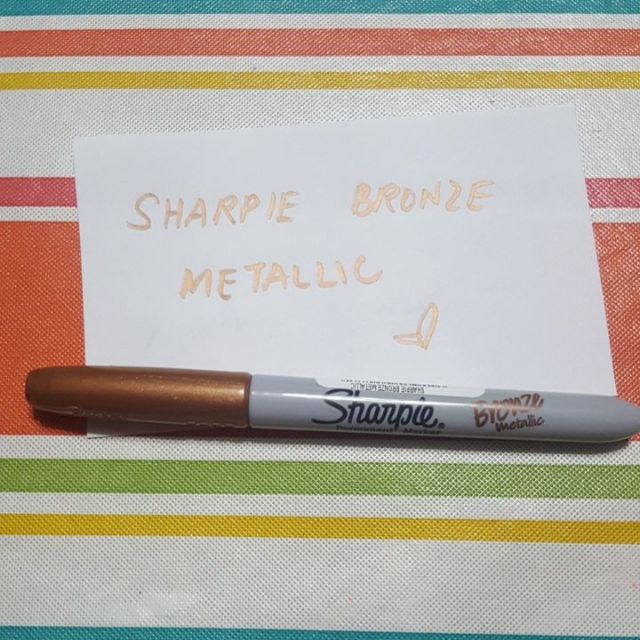 Sharpie Bronze Metallic Permanent Marker | Shopee Philippines