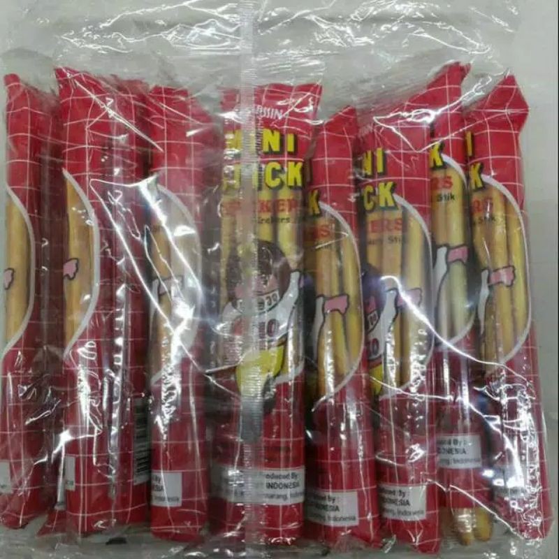 Nissin Mini Stick Biscuits Red Snack Jadul Stick Delicious | Shopee ...