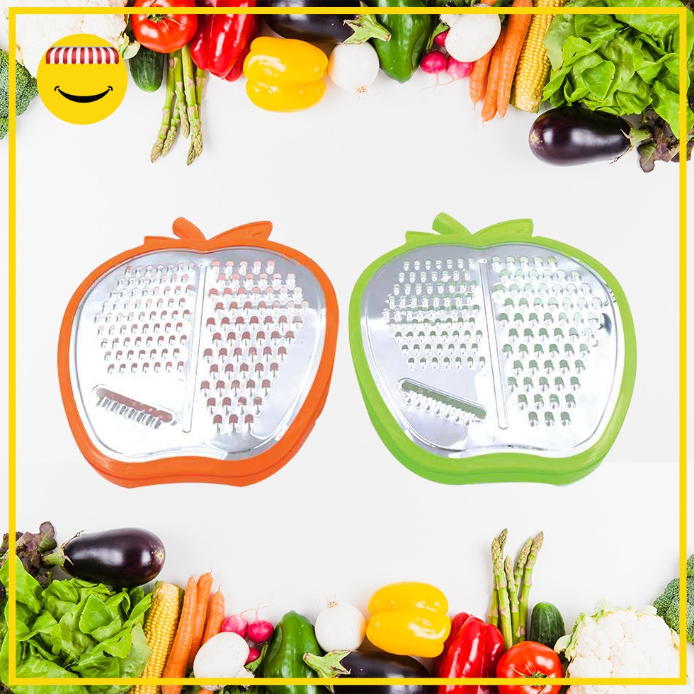 Smart fruit and vegetable grater, set of 2 (assorted colors) | Shopee ...